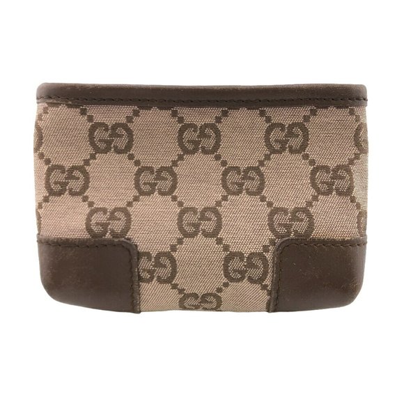 Gucci | Bags | Gucci 114 Pouch Gg Canvas Coin Case Pink Womens | Poshmark